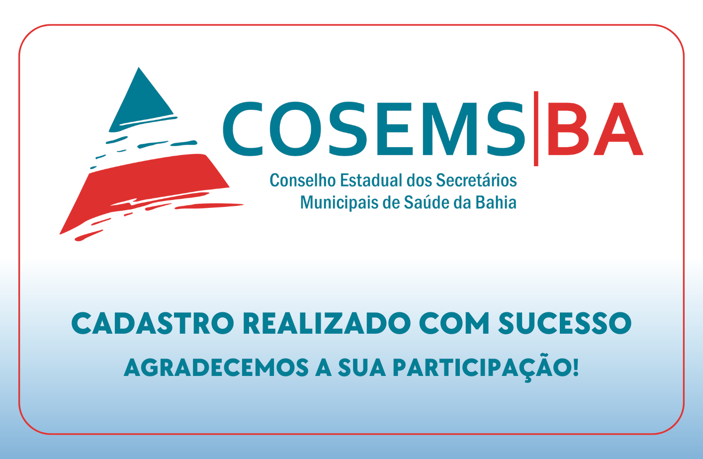 CONASEMS – COSEMS/BA